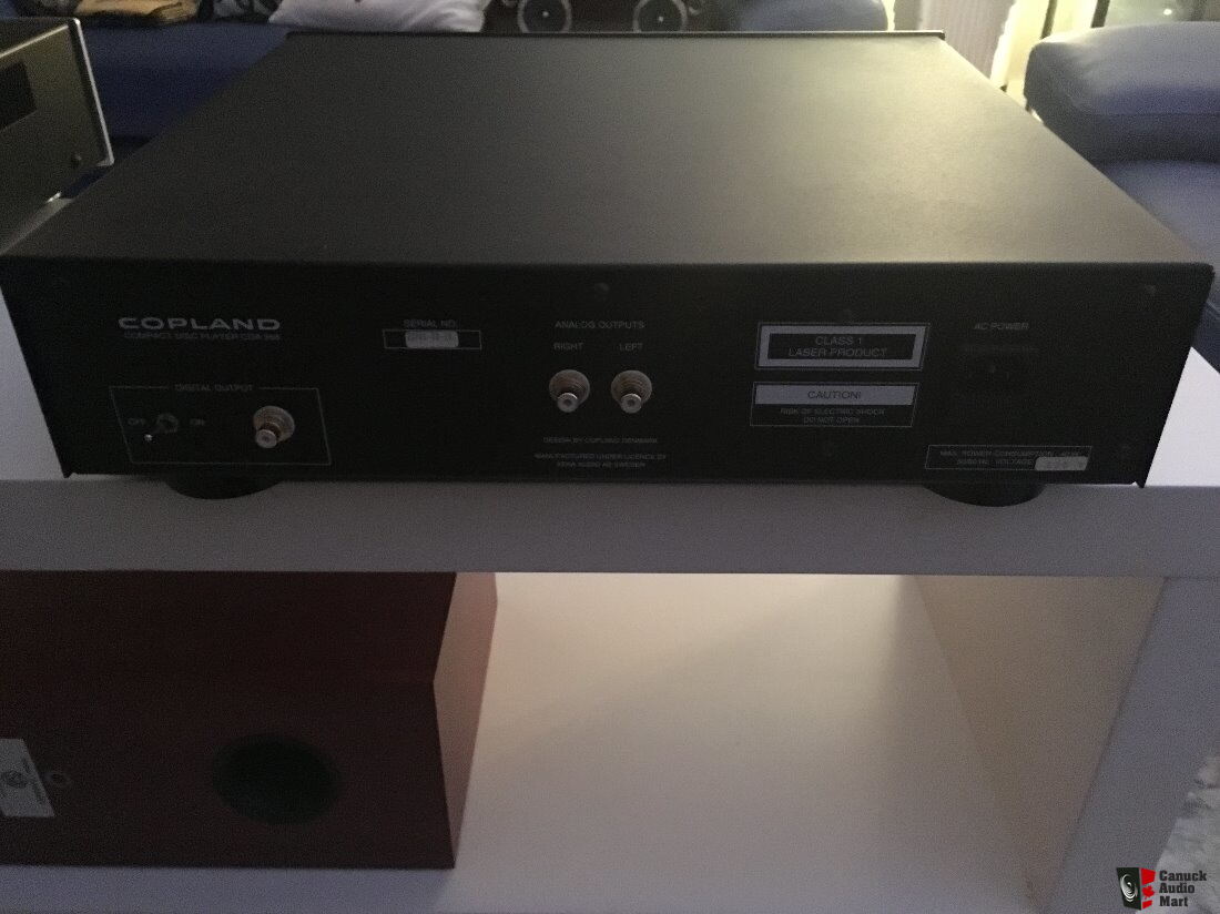 Copland Cd HDCD Player CDA 266 Digital (Transport) and RCA out Photo ...