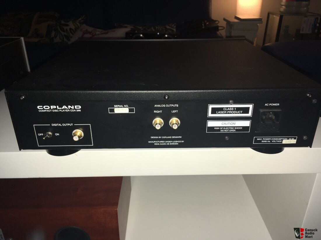 Copland Cd HDCD Player CDA 266 Digital (Transport) and RCA out Photo ...