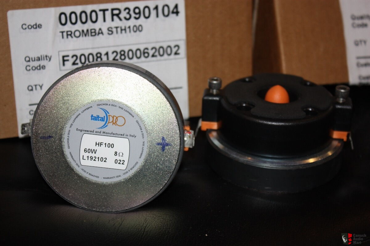 Faital Pro Horns Photo #2063576 - Canuck Audio Mart