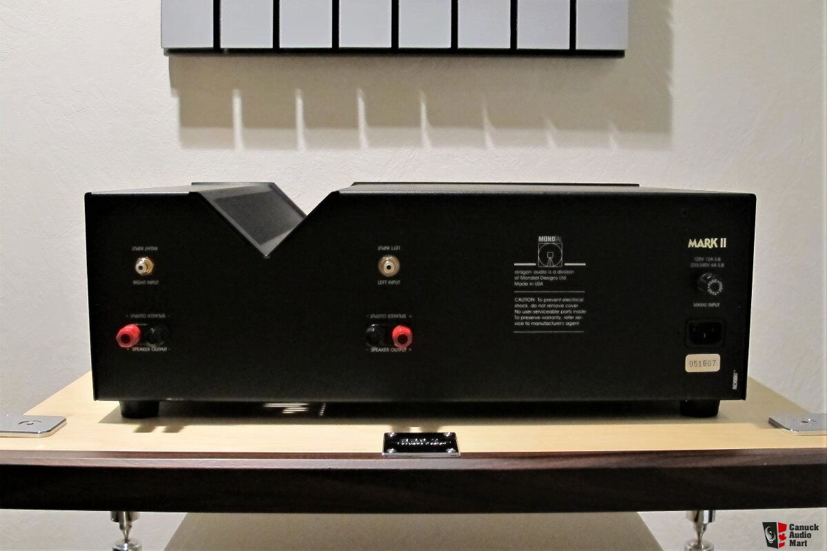 Aragon 4004 MKII (Mondial) power amplifier - NEAR MINT (SOLD TO JOHN ...