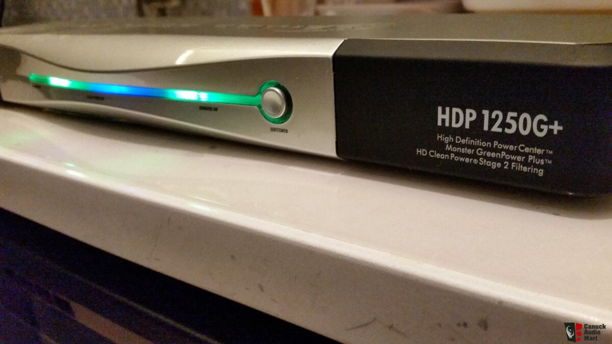 Monster Power Conditioner HTD 1250G Photo #2066519 - US Audio Mart