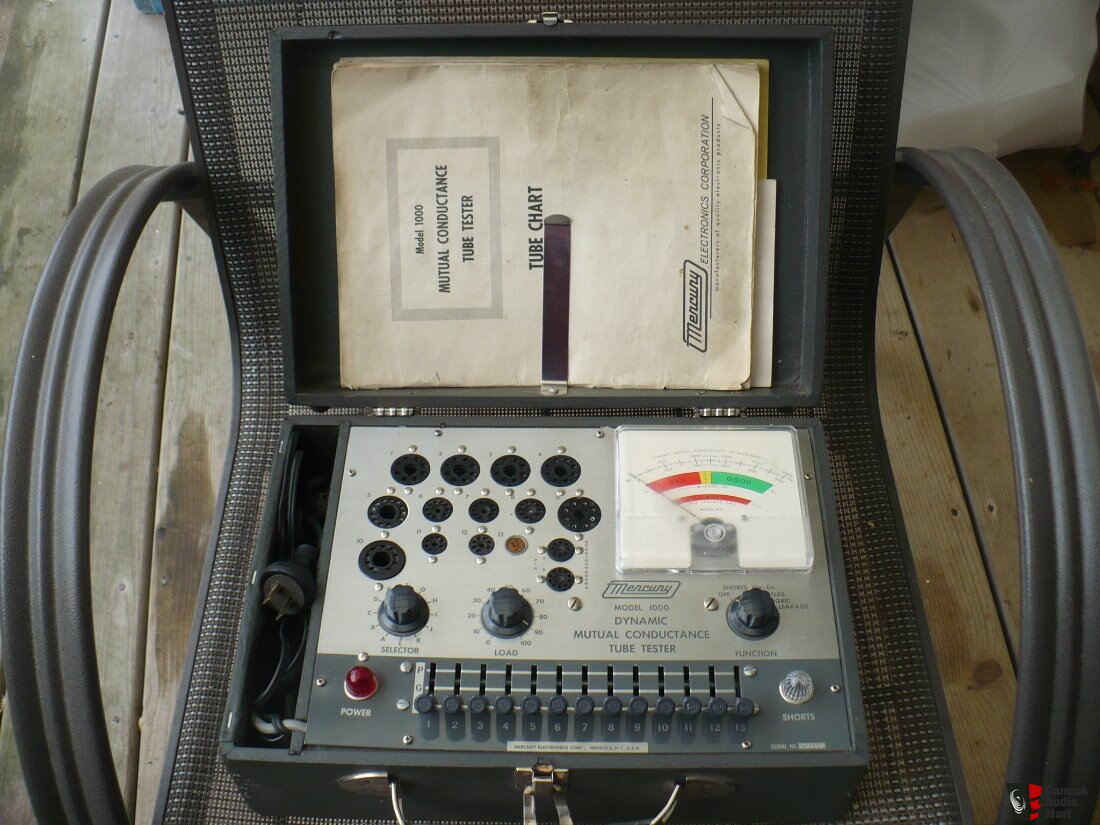 Mercury 1000 Mutual Conductance Tube Tester Photo #2067235 - US Audio Mart