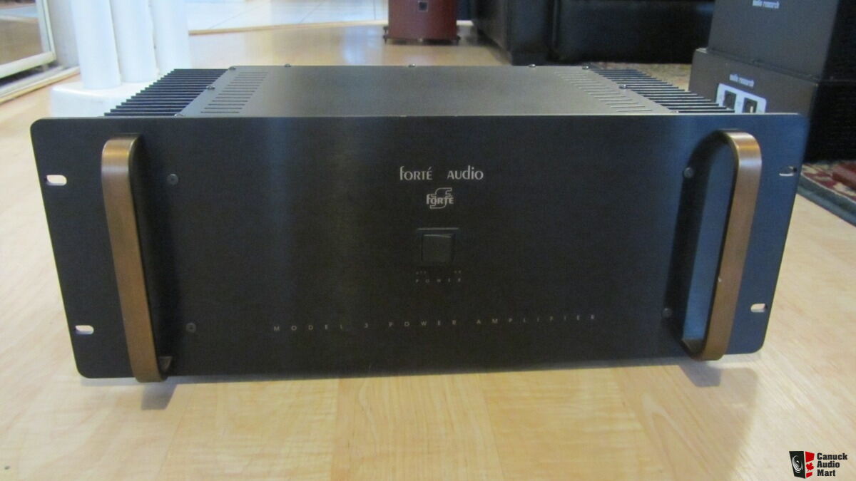 Forte Audio Model 3 amplifier (Nelson Pass design) Photo #2068667 - US ...