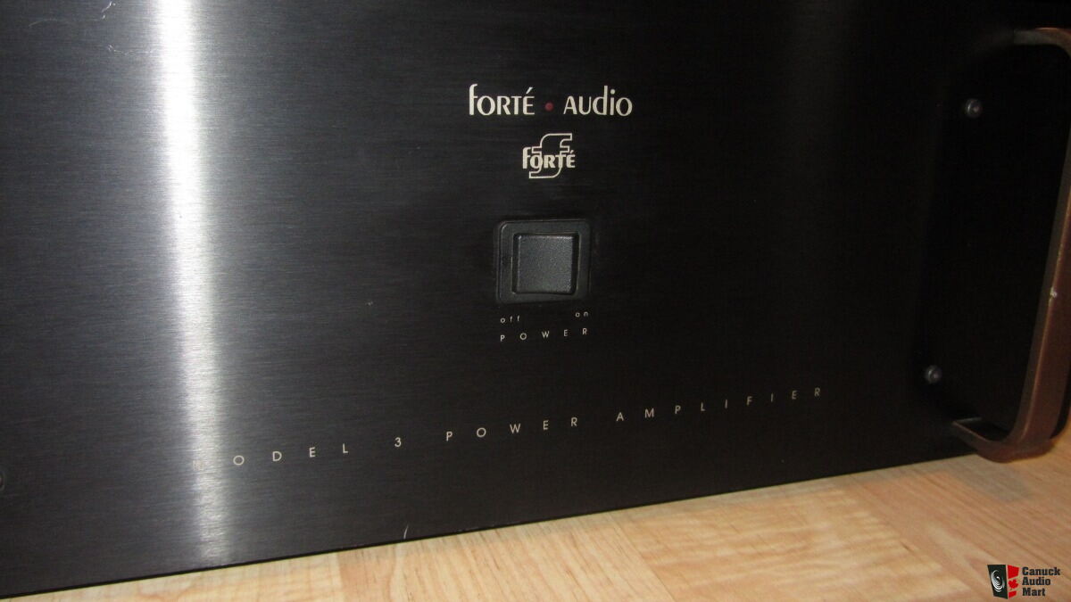 Forte Audio Model 3 amplifier (Nelson Pass design) Photo #2068670 - US ...