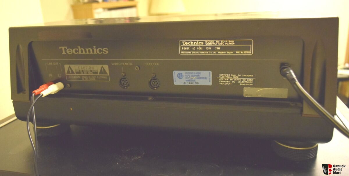 Technics SL-P1200 CD Player Photo #2072766 - Canuck Audio Mart