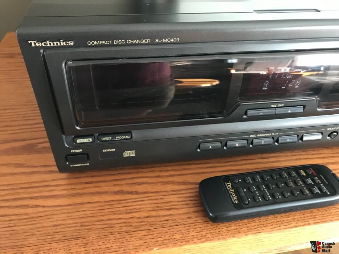 1996 Technics SL-MC409 111 CD player changer w/ original remote Photo ...