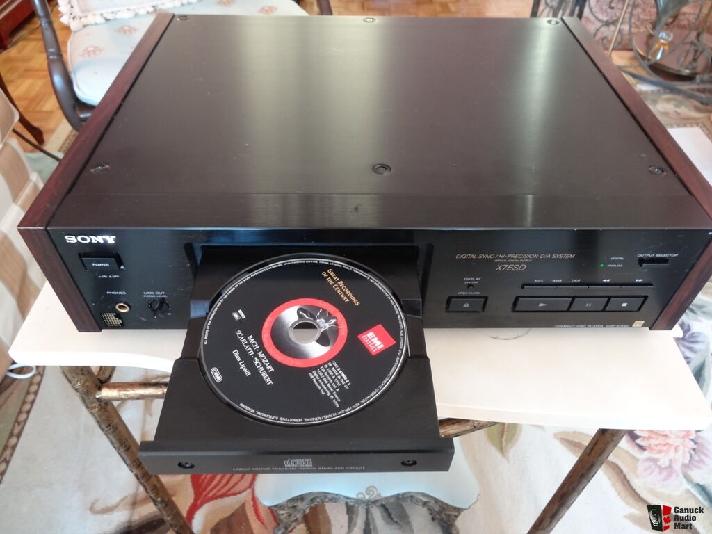 Sony X7ESD "holy grail" CD player of 1989 Photo #2074635 - UK Audio Mart