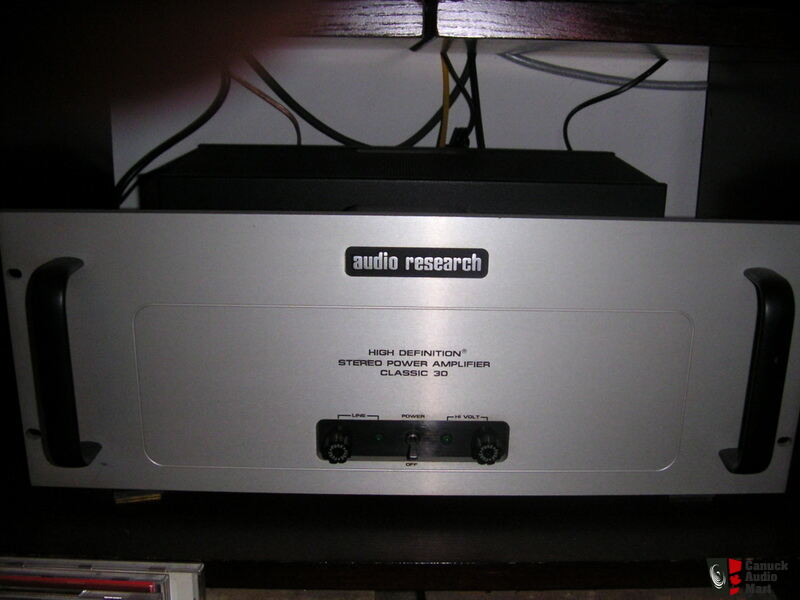 Audio Research Classic 30 Power Amp Photo #2057633 - Canuck Audio Mart