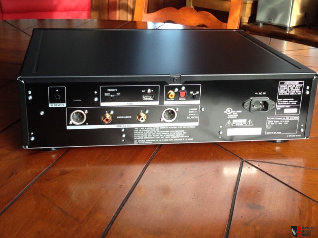 Sony SCD-XA5400ES Super Audio CD player Photo #2076060 - Canuck Audio Mart