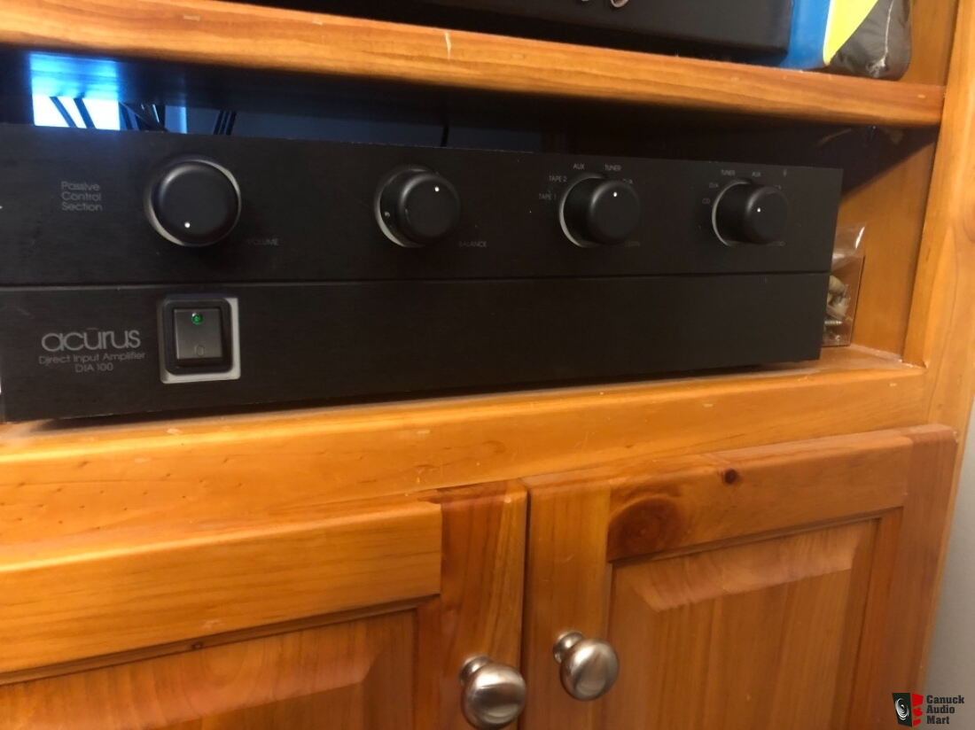 Acurus dia 100 amplifier PRICE DROP! Photo #2076565 - Canuck Audio Mart