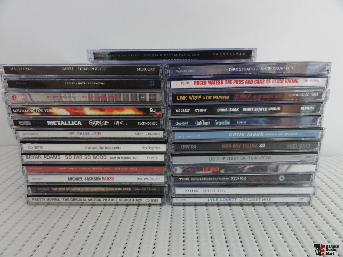Lot Of 25 CDs Great Titles Includes Remasters and Double Disc Sets ...