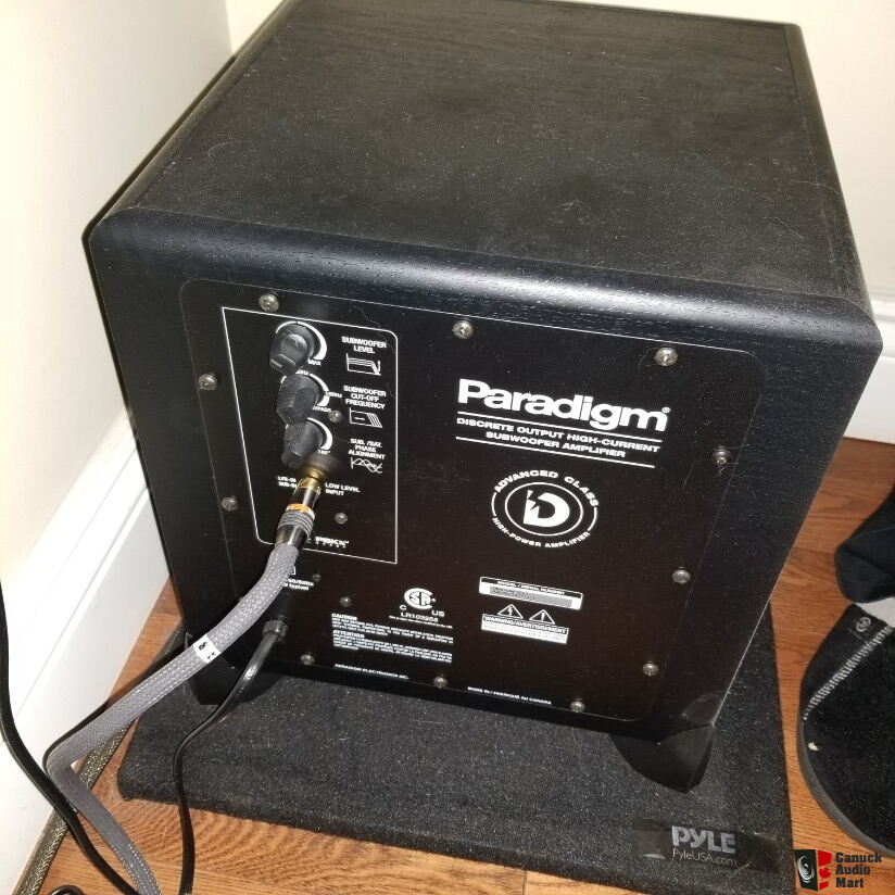 Paradigm UltraCube 10 with Sub Isolation Pad and PBK Kit Photo #2080444 ...