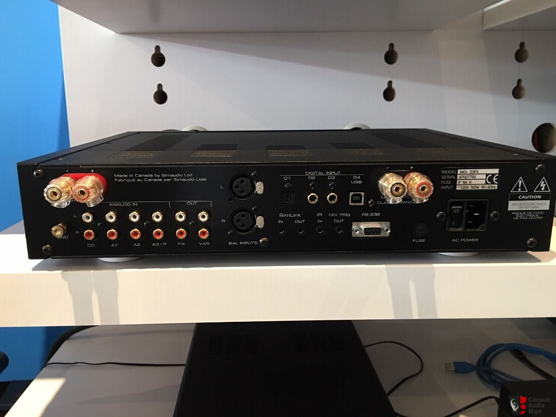 Simaudio Moon Neo 340i D3PX Integrated Amplifier Photo #2081003 ...
