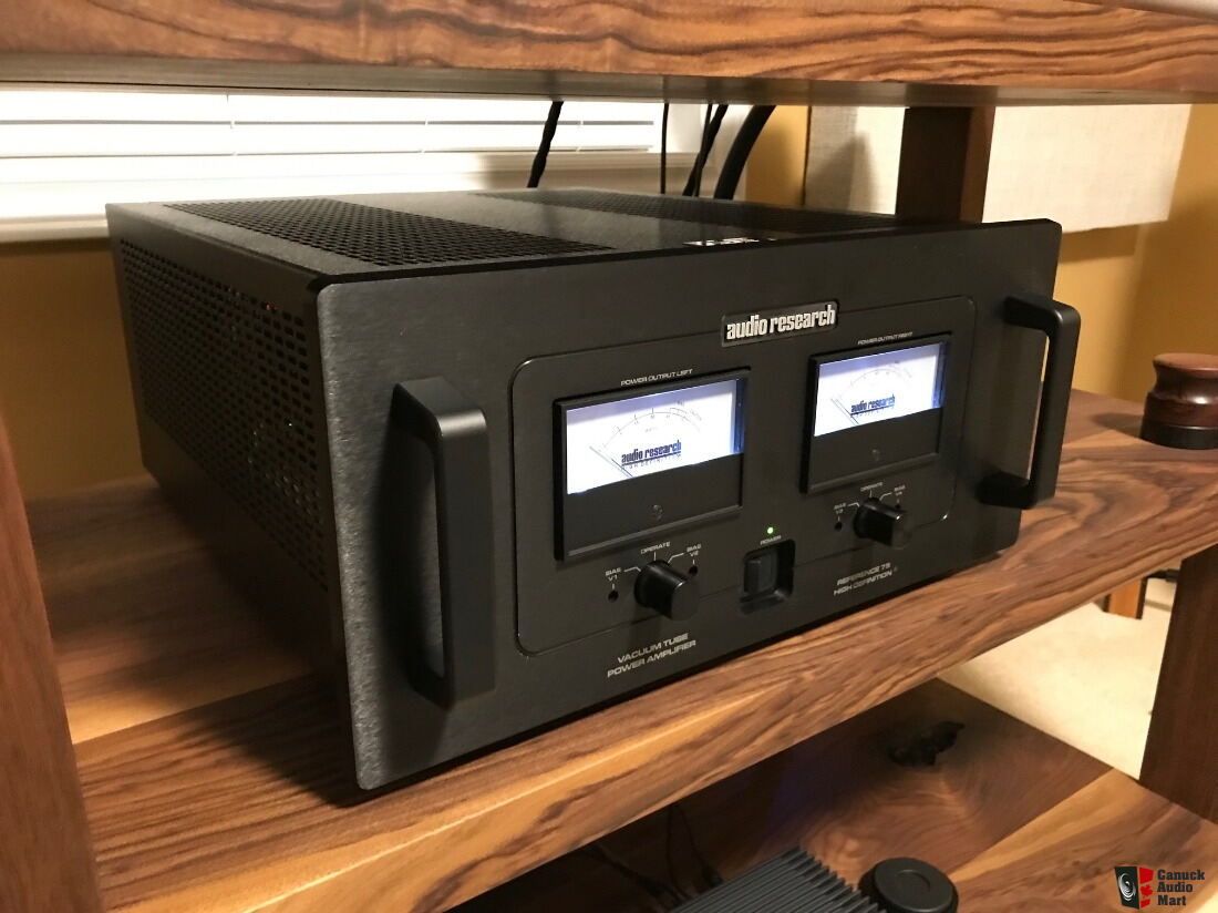 Audio Research REFERENCE 75SE ~ black is beautiful ! ~ as new Photo ...