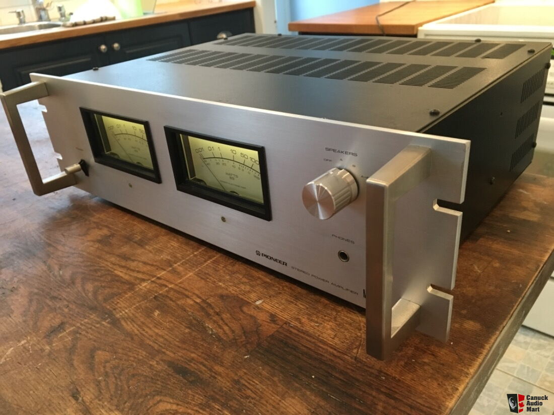 Pioneer M73 SPEC-3 first generation,,100W RMS CHANEL dual transfo fit ...