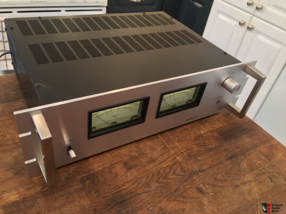 Pioneer M73 SPEC-3 first generation,,100W RMS CHANEL dual transfo fit ...