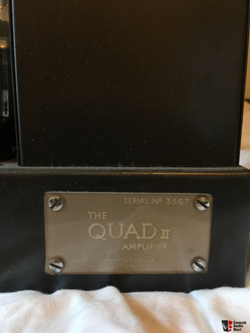 Pair Quad II, Quad 2 Mono blocks Refurbushed Photo #2083621 - Canuck ...