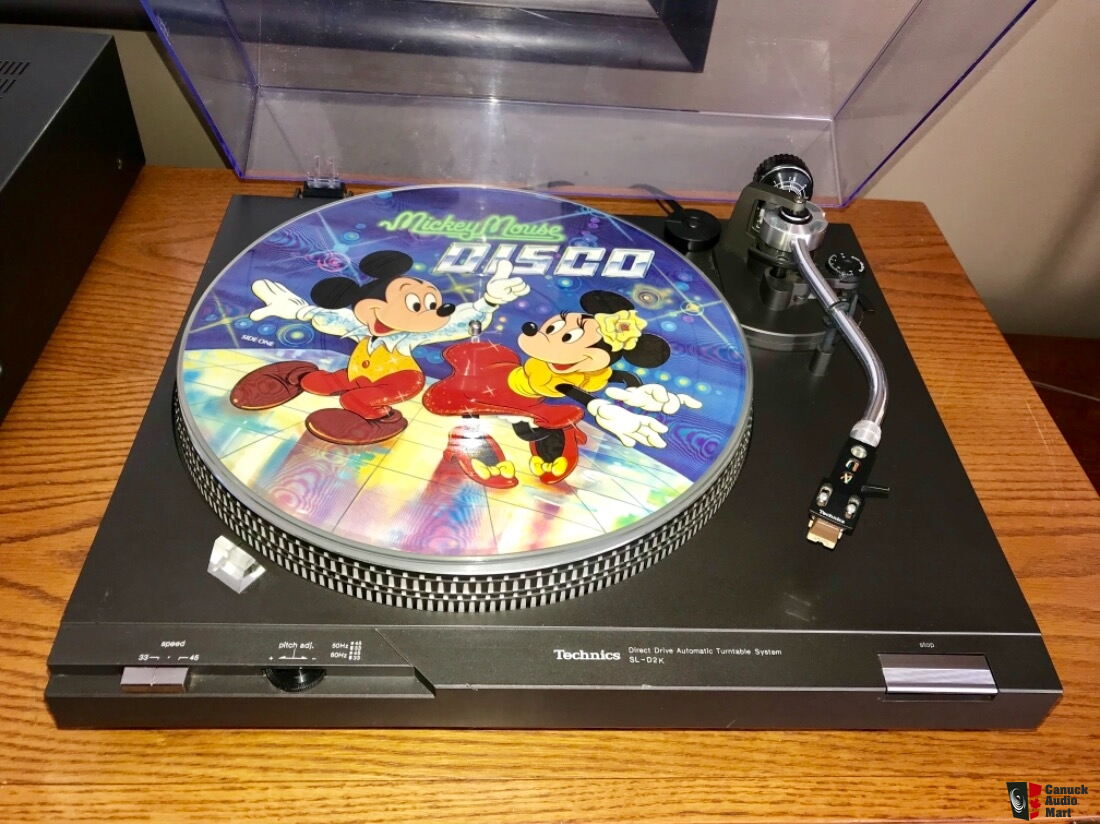Serviced 1980 Technics SL-D2K Semi-Auto Direct Drive Turntable Heavy ...