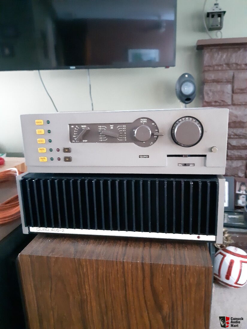 QUAD 44 Preamp/ 405-2 Power amp Combo Photo #2075630 - US Audio Mart