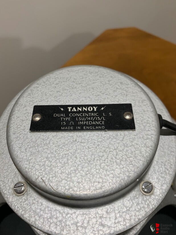 Tannoy original BLACK LABEL Silver 15" speaker, superb condition Serial ...