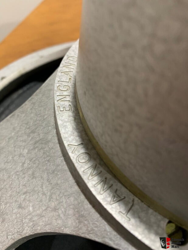 Tannoy original BLACK LABEL Silver 15" speaker, superb condition Serial ...