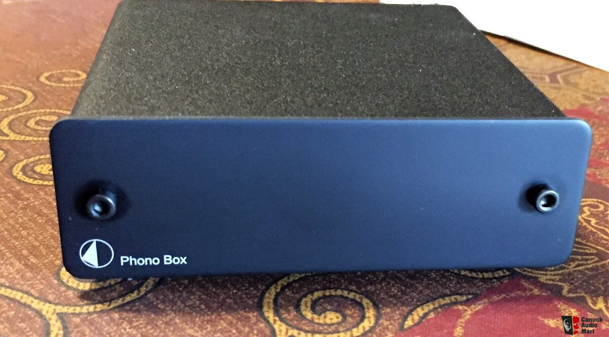 Project Phono Box - Phono Preamp - Black Photo #2092830 - Canuck Audio Mart