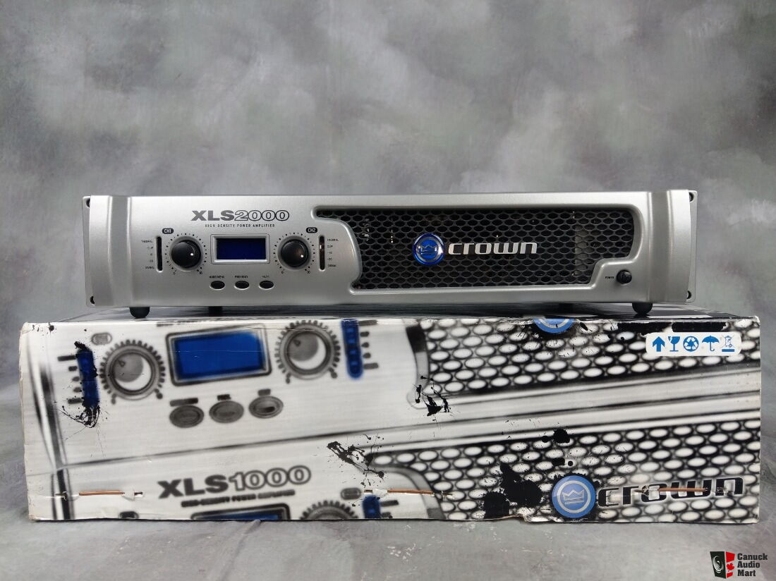 Crown XLS 2000 amplifier Photo #2092923 - Canuck Audio Mart