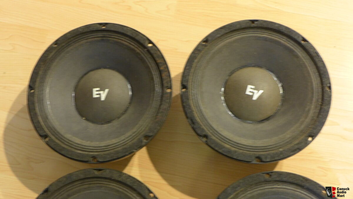 Pair of antique EV Electro-Voice 10" woofer with Cabinets Photo ...