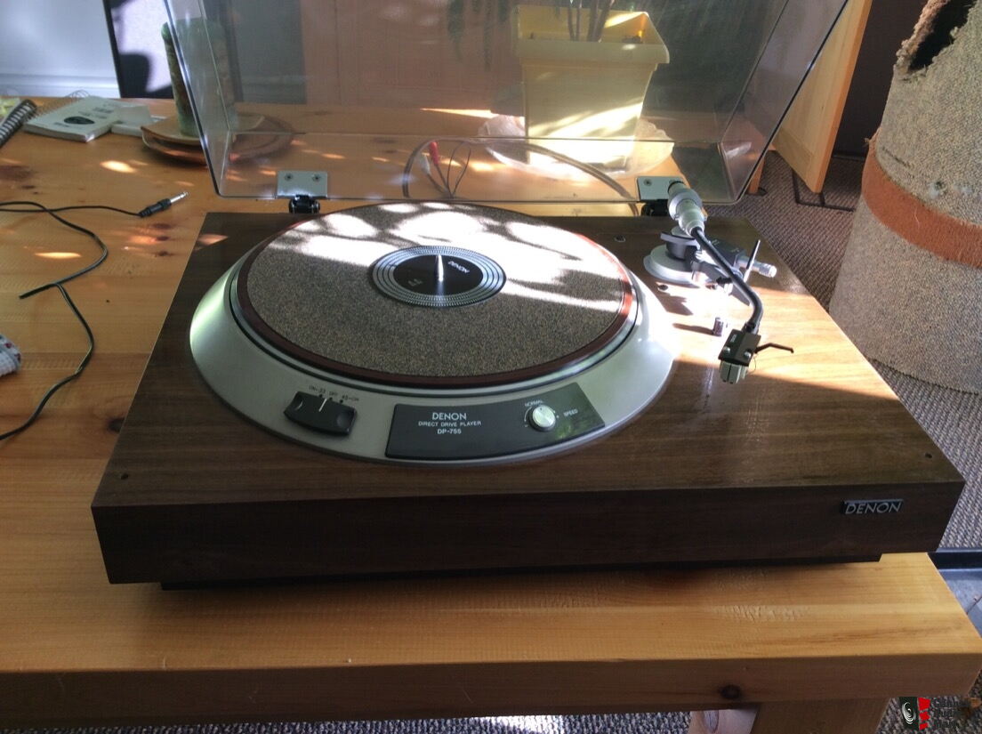 Denon turntable with bonus almost new AT125LC cartridge For Sale ...