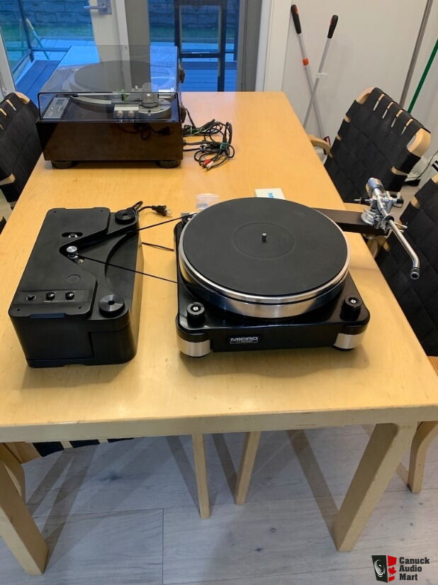 Micro Seiki RX1500 (original non vacuum) with Micro Seiki MA505 SL ...