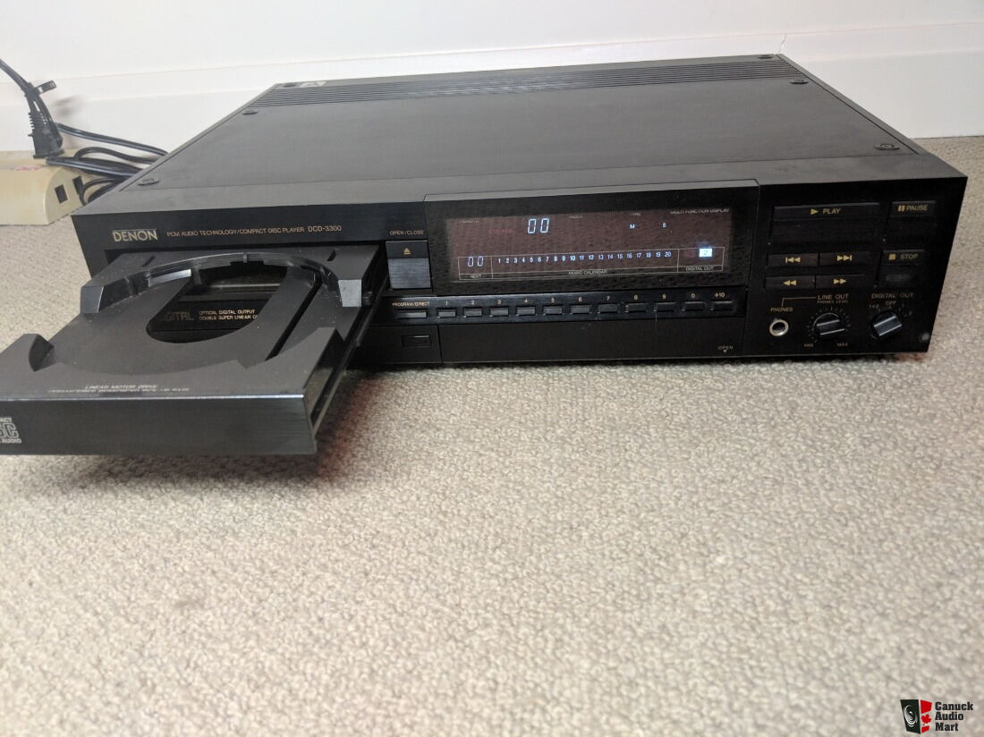 Denon DCD-3300 Stereo CD Player Photo #2099145 - Canuck Audio Mart
