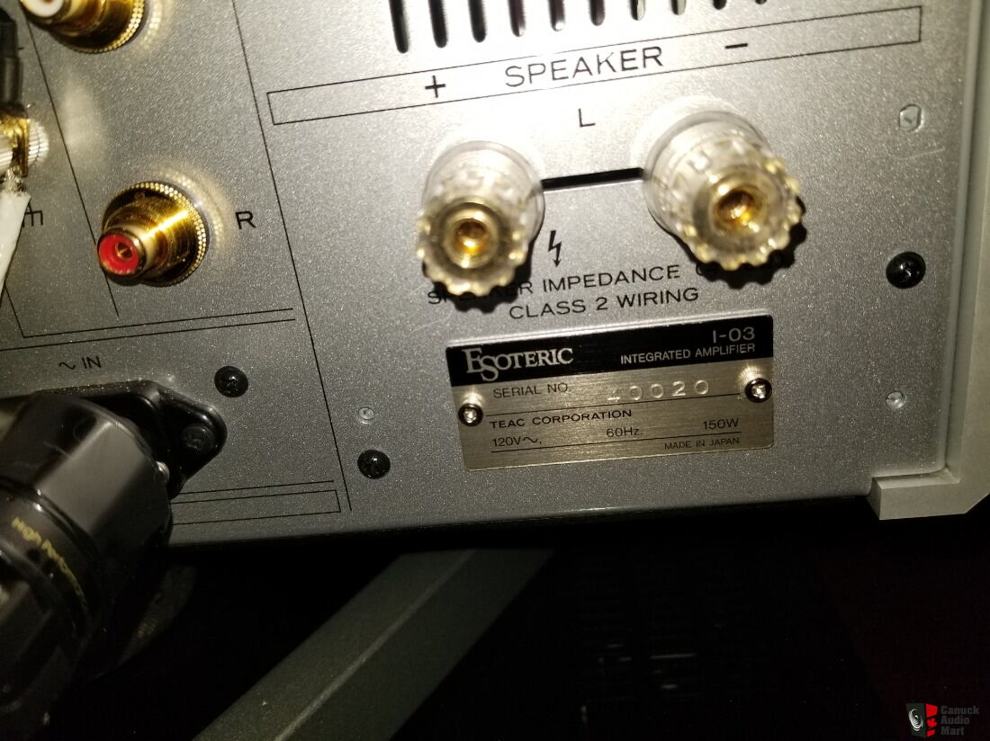 Esoteric I-03 Integrated Amplifier Photo #2100148 - UK Audio Mart