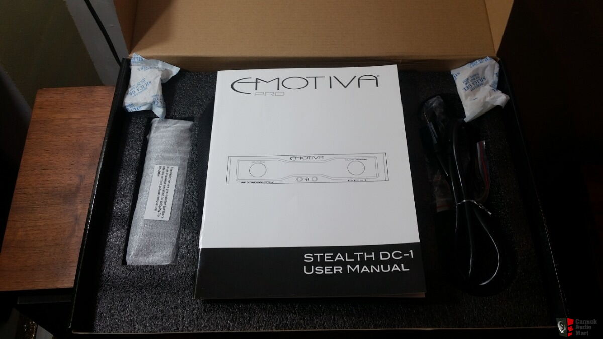Emotiva Stealth DC-1 Photo #2102291 - Canuck Audio Mart
