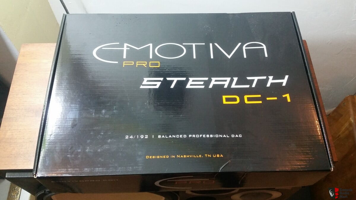 Emotiva Stealth DC-1 Photo #2102291 - Canuck Audio Mart