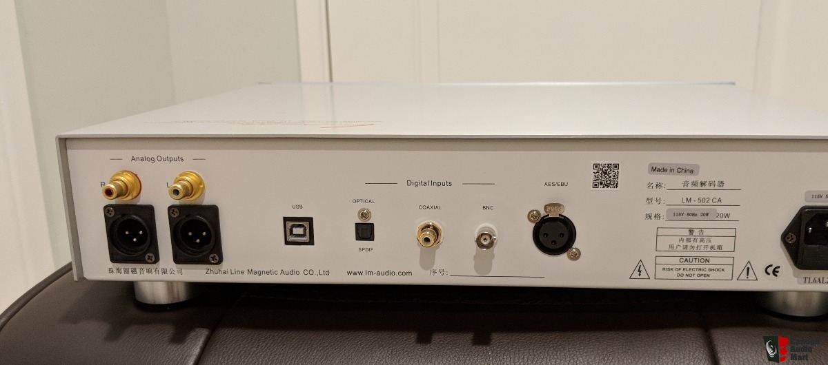 Line Magnetic LM-502CA Vacuum Tube DAC Photo #2104311 - Canuck Audio Mart