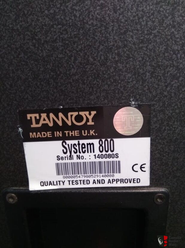 FOR SALE: Tannoy System 800 Professional Studio monitor **REDUCED Photo ...