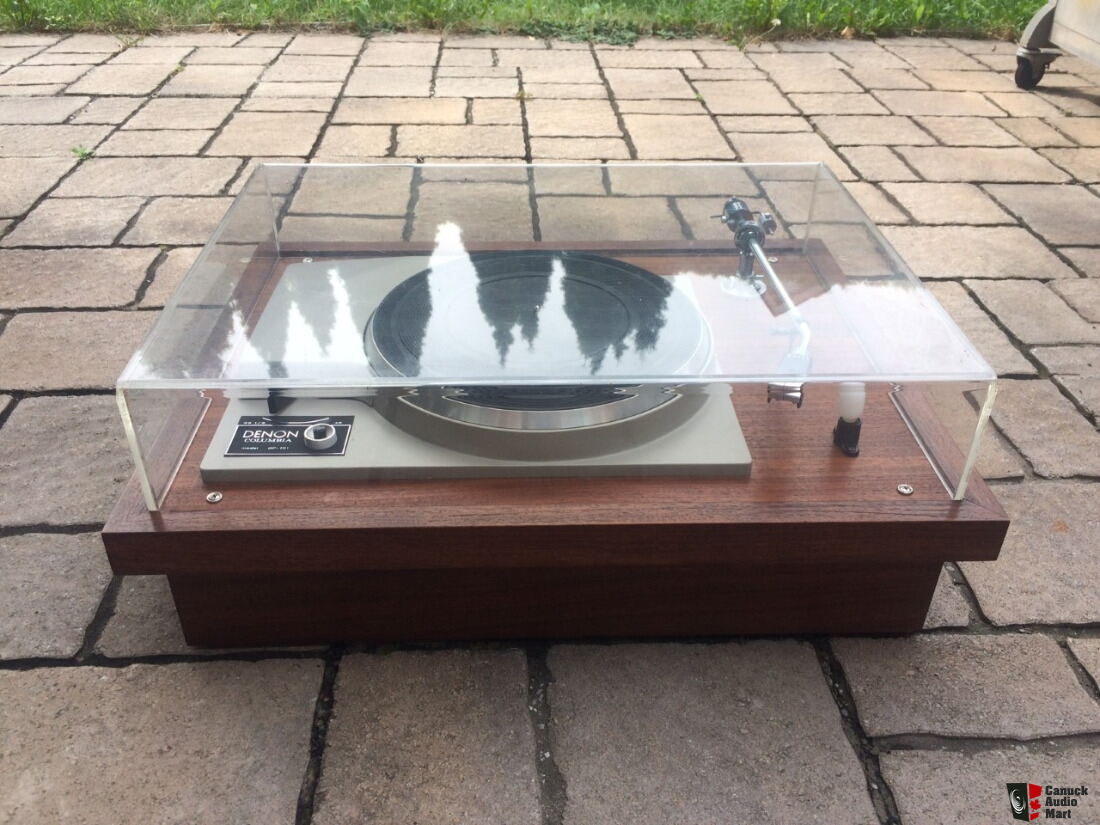 Vintage Denon DP-101 professional turntable with long Grace tonearm ...