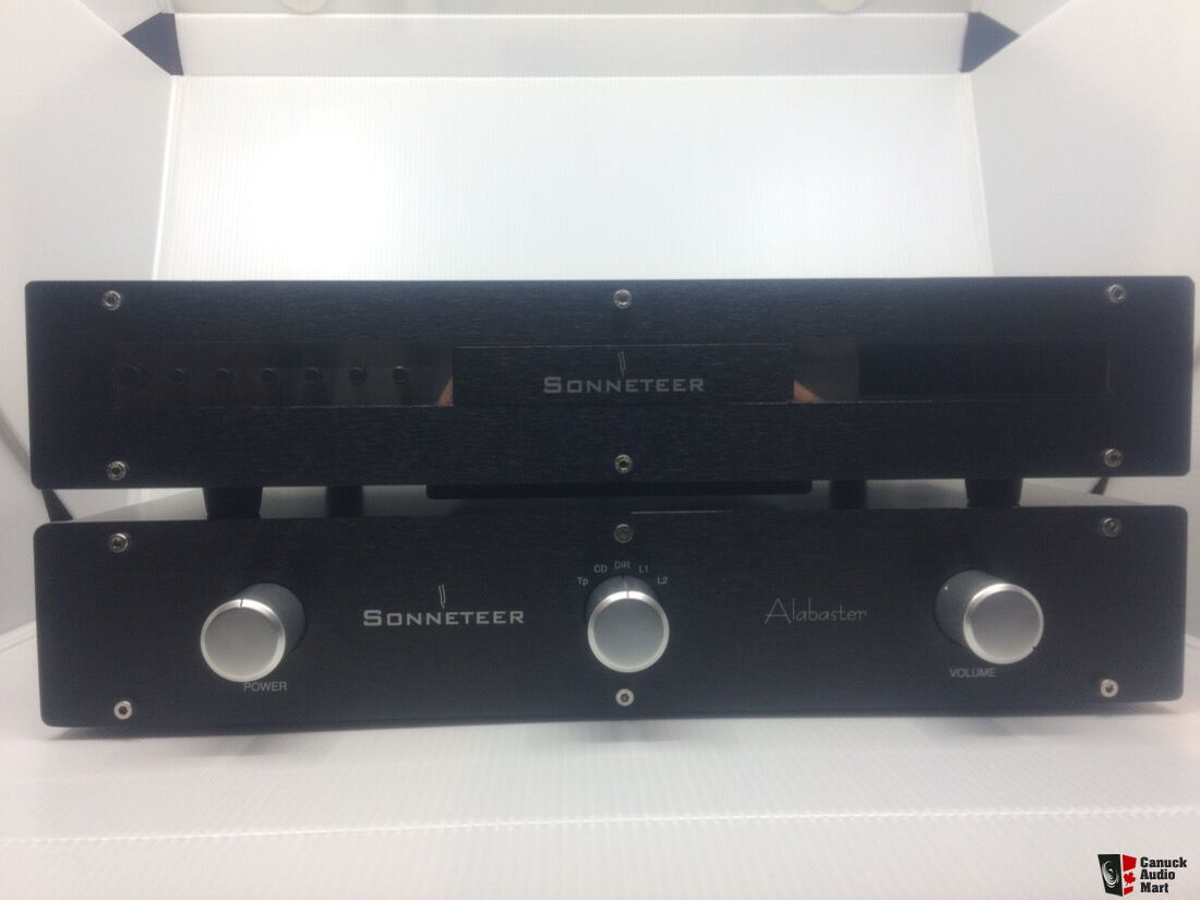 Sonneteer Alabaster Integrated Amp & Bronte CD player Photo #2100898 ...