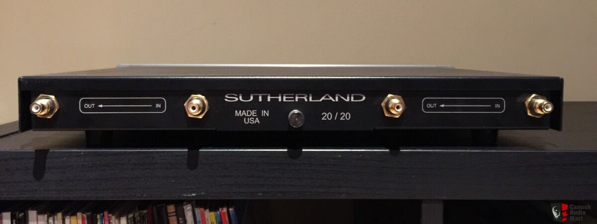 Sutherland 20/20 Phono Preamplifier Photo #2109025 - Canuck Audio Mart