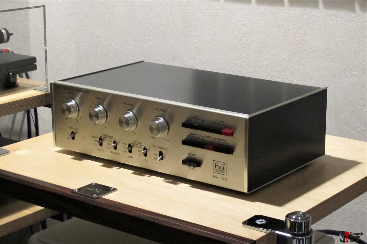 A&E Technical Research SCA-1000 preamplifier - VERY GOOD !!! Photo ...