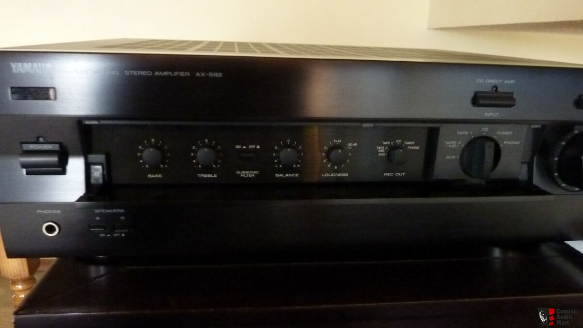 Yamaha AX-592 Integrated Amplifier Photo #2114156 - Canuck Audio Mart