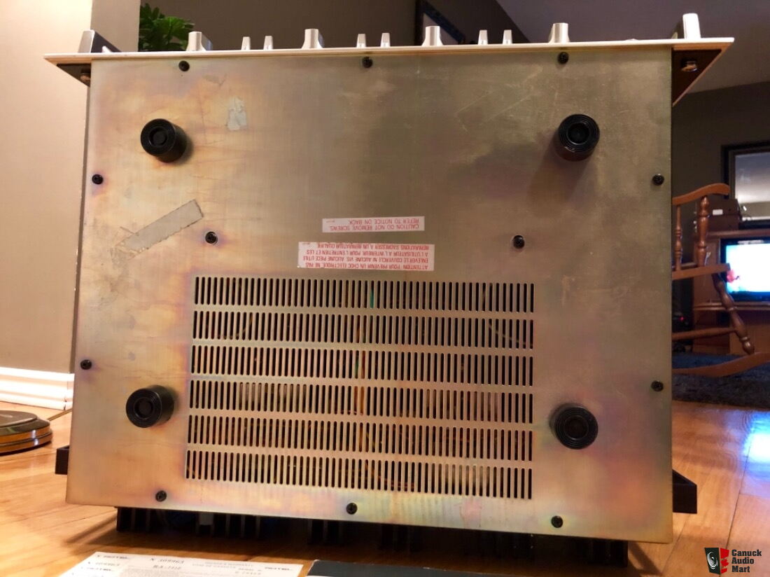 Refurbished 1977 Rotel RA-1412 48 lbs Integrated Amplifier Japan tank ...