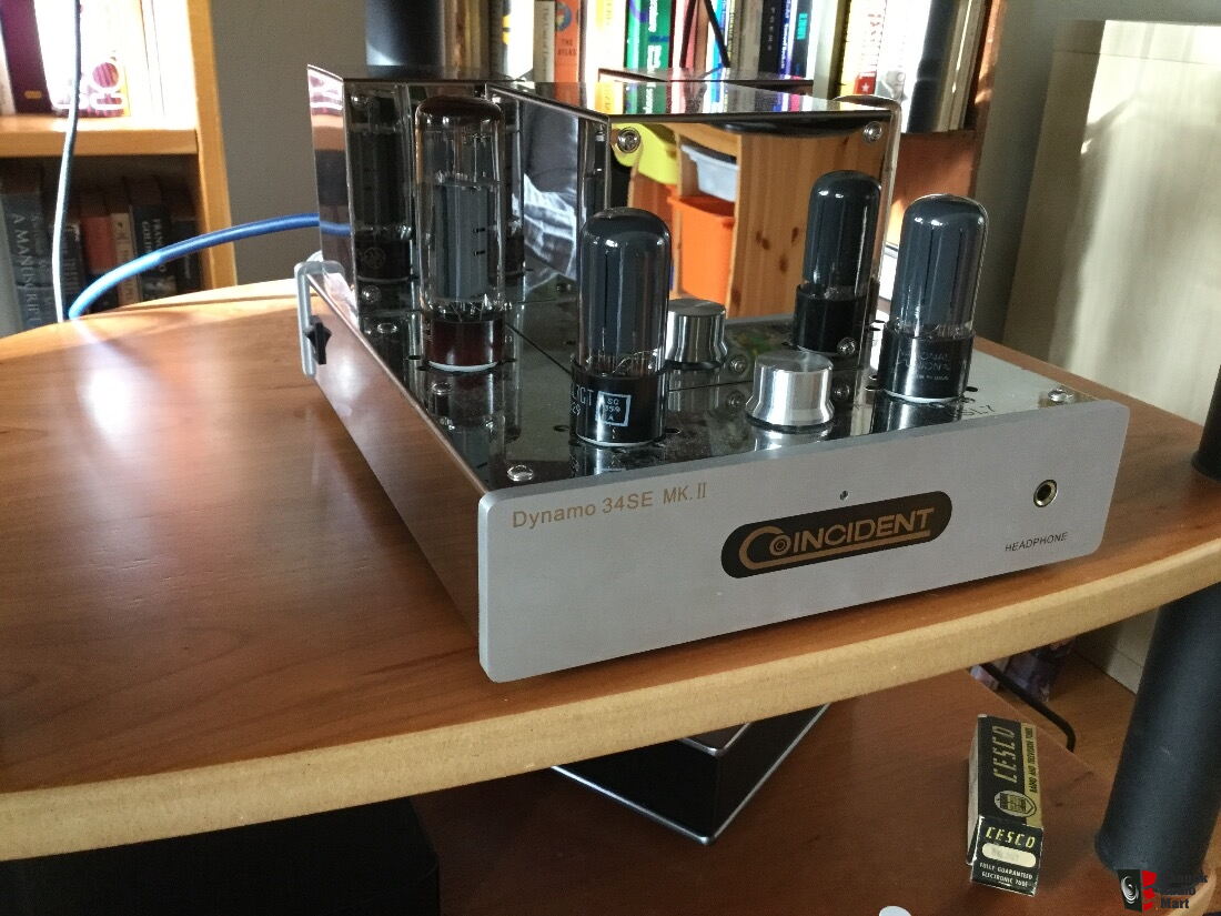 Coincident SET Dynamo Mark II integrated tube amplifier w/ upgraded ...