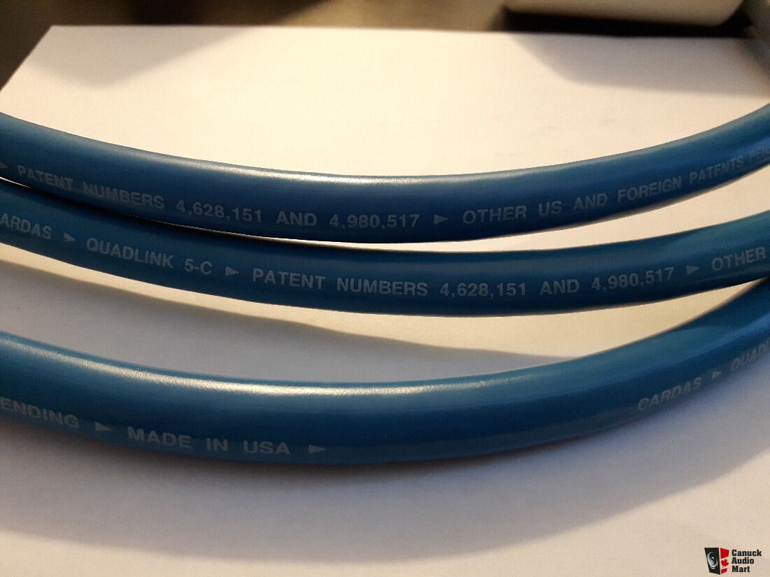 Cardas power cable quadlink 0.5m Photo #2095424 - Canuck Audio Mart
