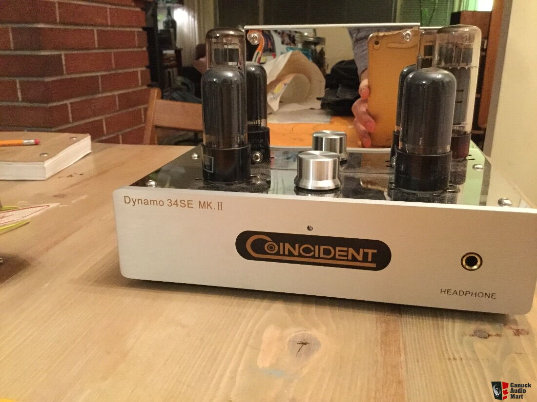 Coincident SET Dynamo Mark II integrated tube amplifier w/ upgraded ...