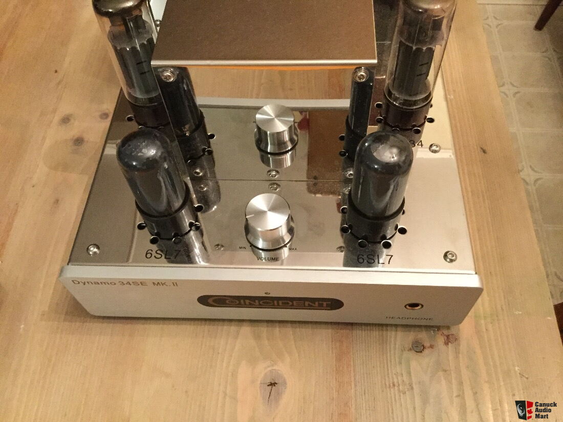 Coincident SET Dynamo Mark II integrated tube amplifier w/ upgraded ...
