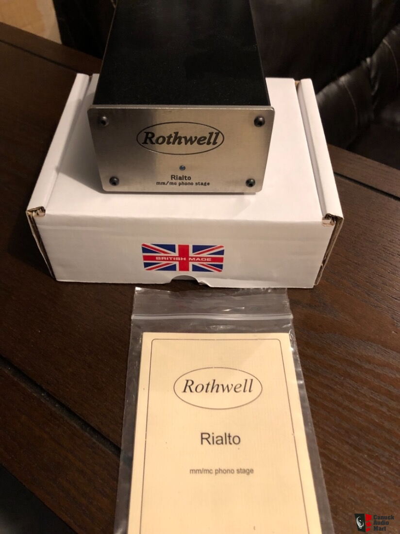 Rothwell phono preamp Photo #2117675 - Canuck Audio Mart