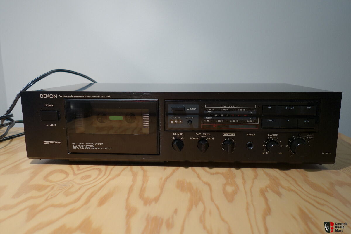 Denon DR-M07 stereo cassette deck - UPDATED Feb 20 (lower price) Photo ...