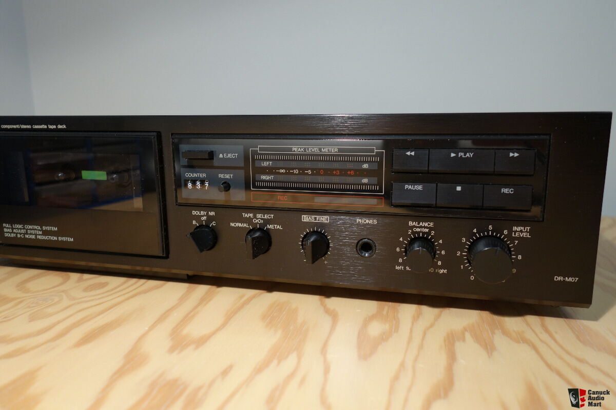 Denon DR-M07 stereo cassette deck - UPDATED Feb 20 (lower price) Photo ...