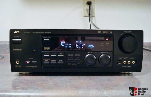 JVC RX-8000V 5.1 surround receiver with remote Photo #2125778 - US ...